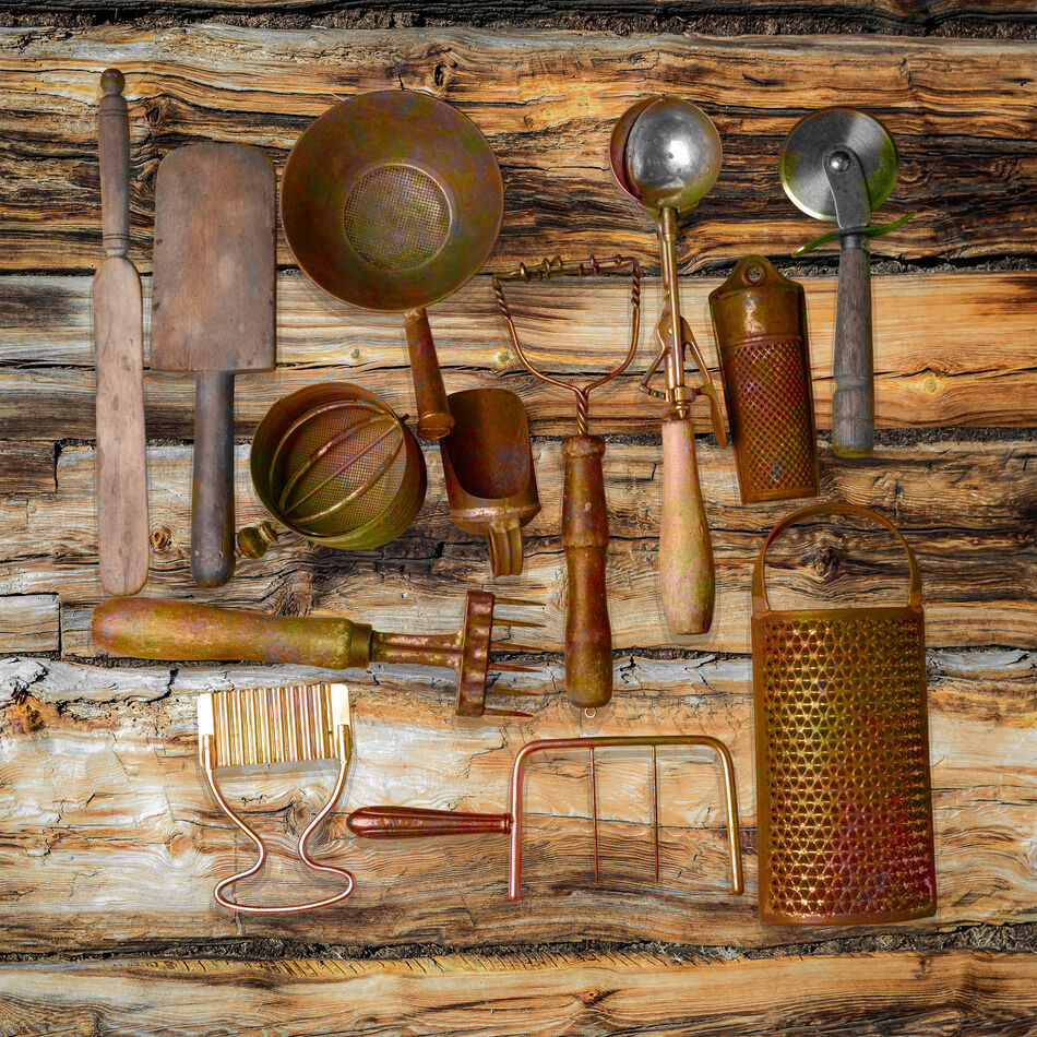 old Kitchen Utensils: In times gone by when much of the food and baking ...
