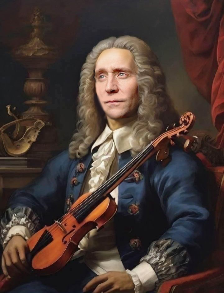 Tom Huddleston as: Antonio Vivaldi (one of my favorite composers) https ...
