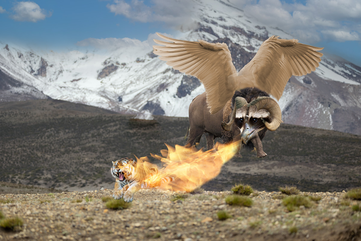 Freak of Nature: This month’s ShiftArt challenge is Chimeras. In Greek ...