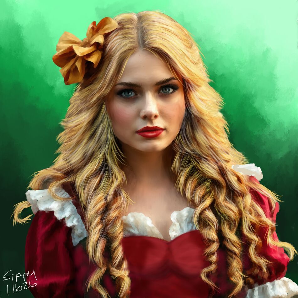 Digital Painting - Goldilocks Completed: This is the completed version ...