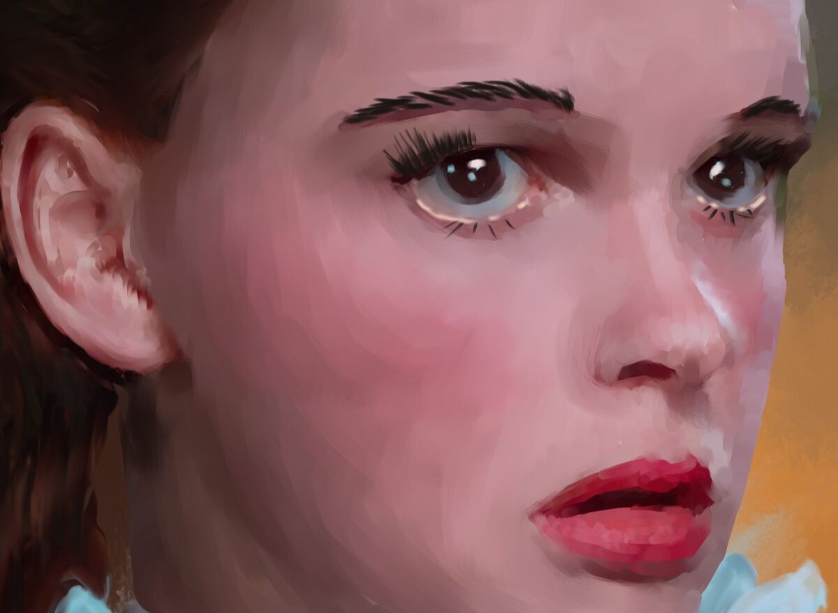 Digital Painting - Dorthy Wizard of Oz: There are a few times I ...