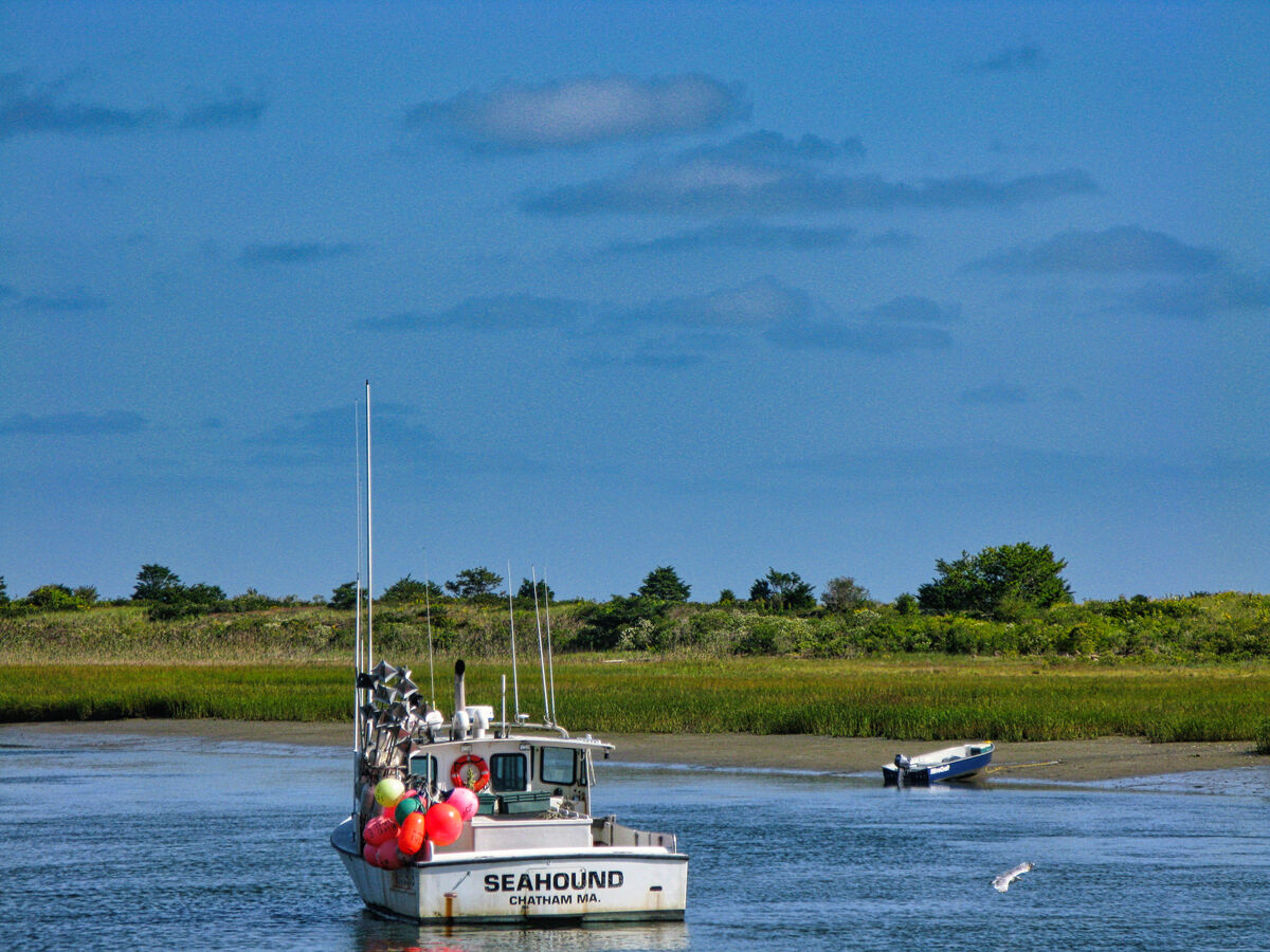 Cape Cod 2008 - Chatham Waterfront Scenes Part 3: We continued ...