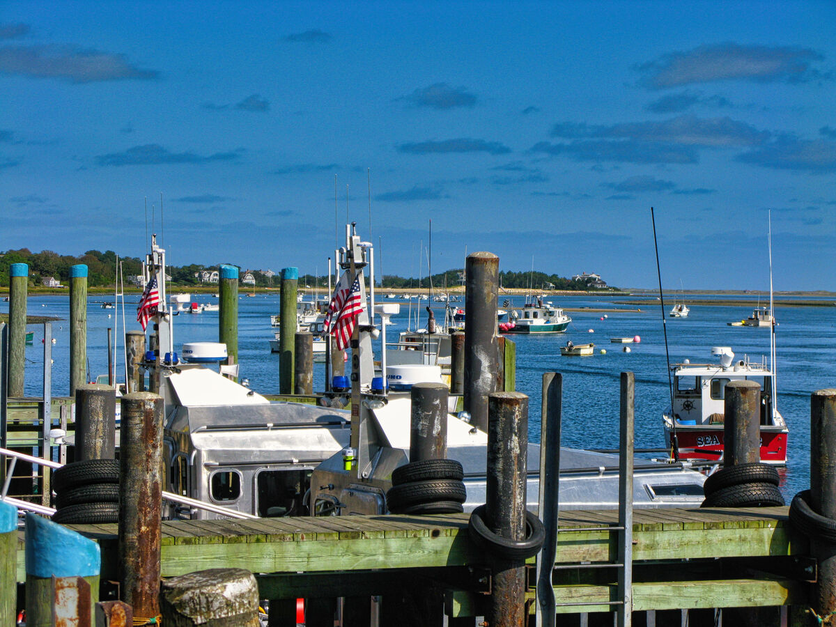 Cape Cod 2008 - Chatham Waterfront Scenes Part 3: We continued ...