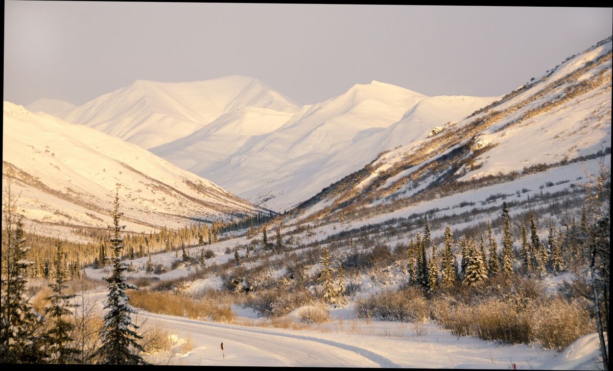 Alaska in winter 2017 Brooks Range: After helping a friend move to ...