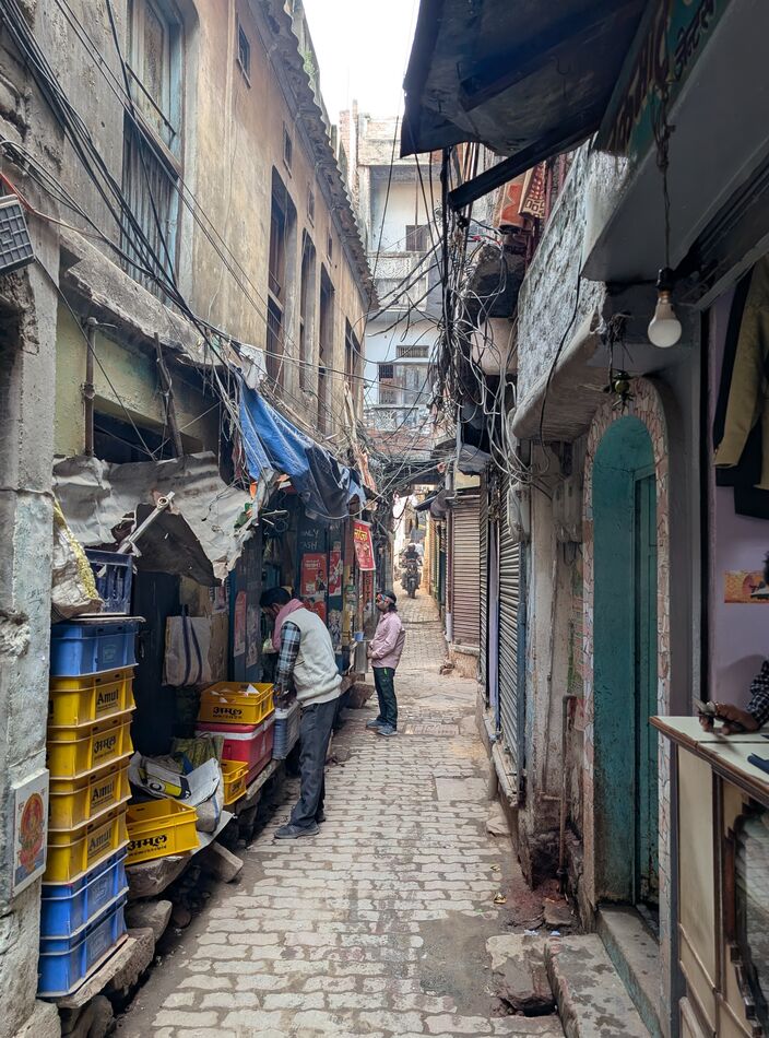 The river Ganges in the morning : Banaras, India: From Google AI ...