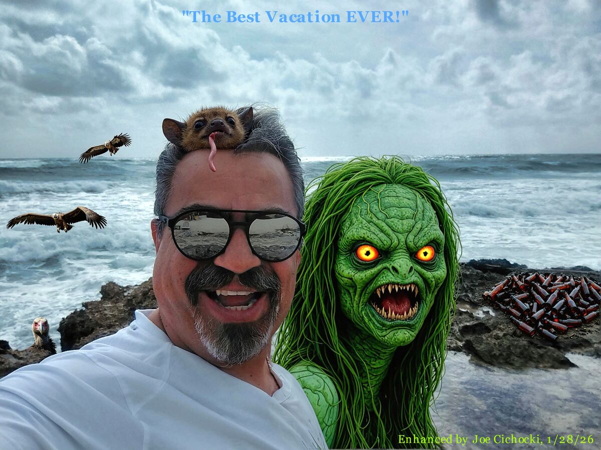 Before and After: Miguel, my dear friend who lives in Mexico City ...