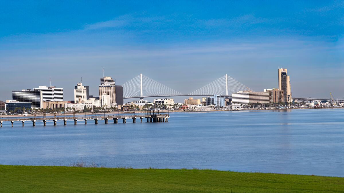 The New Corpus Christi Bridge: Views of the new Harbor Bridge have been ...