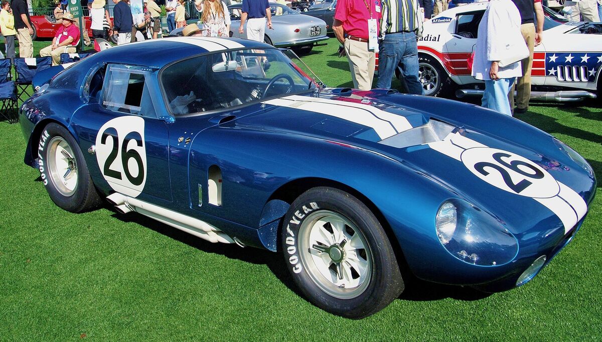 Historic 1965 Daytona Cobra Coupe. Hell on wheels: In 1963, Carrol ...