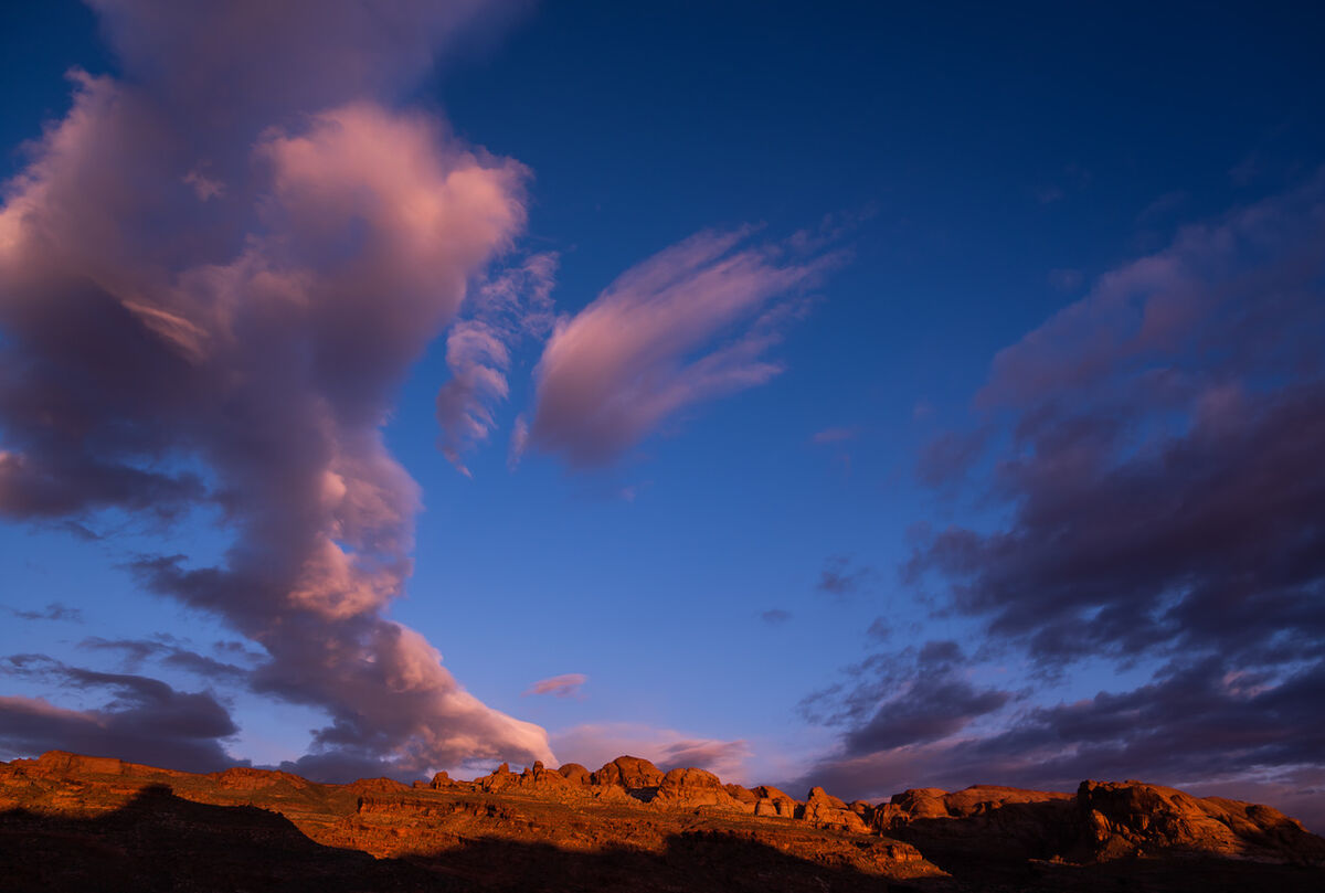 Wild clouds on remote Wilson Mesa: While on a 26 day hike around remote ...