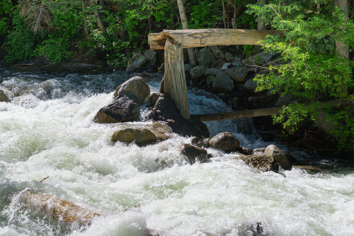 Spring melt 2019: In June (a month after my first trip up Big ...