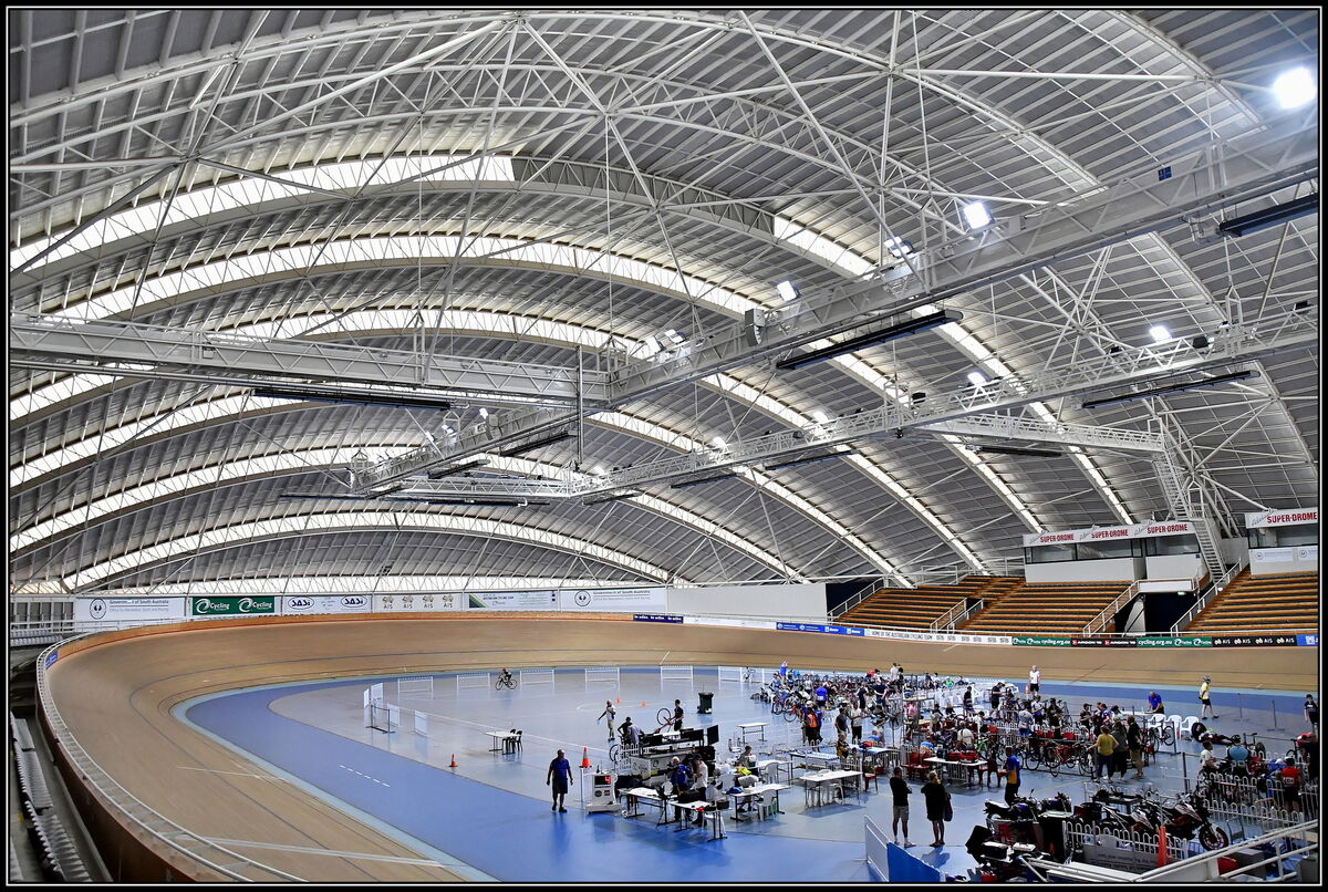 Adelaide Superdrome: Some pics of the cycling velodrome here in ...