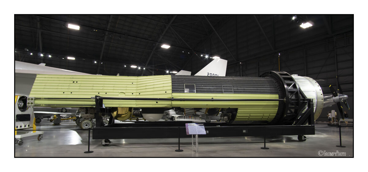 The Air Force Museum also has a very interesting satellite: The Hexagon ...