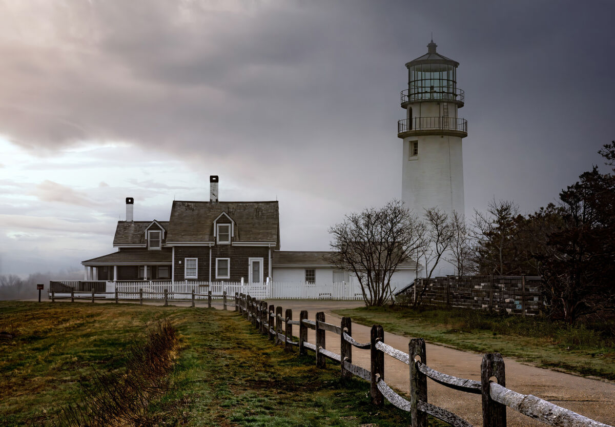 Highland Lighthouse: Highland lighthouse Cape Cod outside Provincetown ...