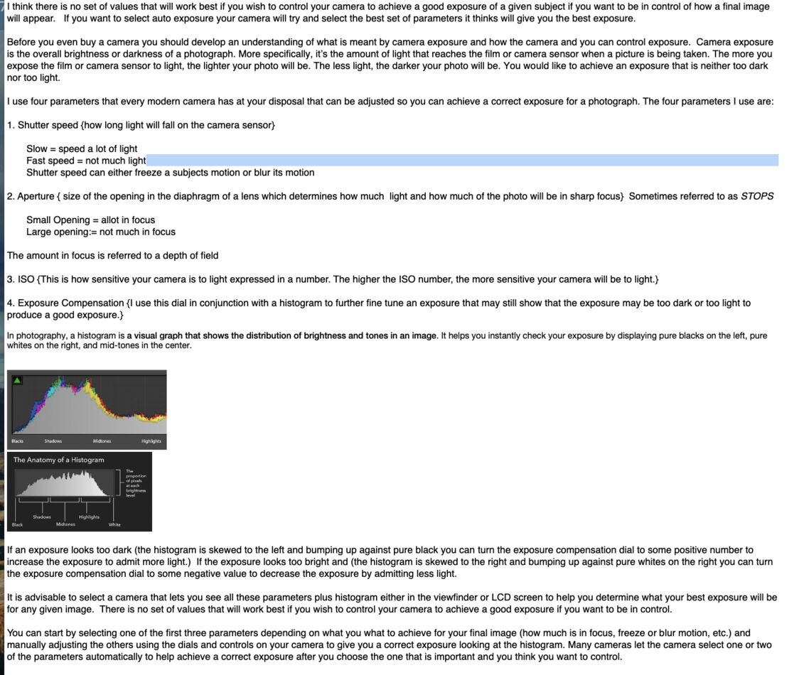Camera Settings for newbies (Page 3): Lots of great answers here, they ...