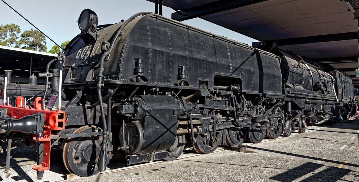 NSW Government Railway (Australia) 4-8-4+4-8-4 Beyer Garratt Steam ...