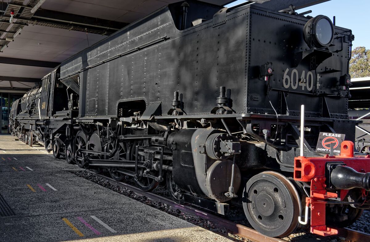 NSW Government Railway (Australia) 4-8-4+4-8-4 Beyer Garratt Steam ...