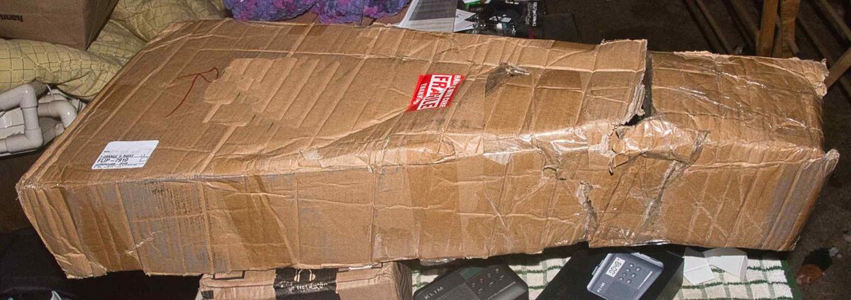 The "FRAGILE" Sticker: I suspect the main purpose of the "FRAGILE ...